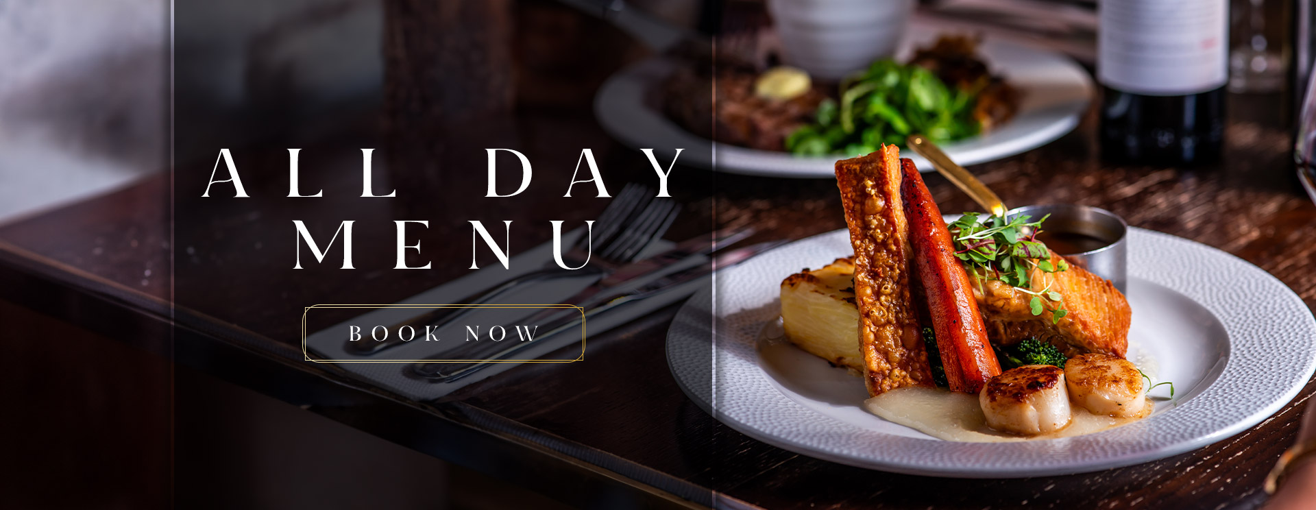 Dinner Menu & Prices | All Day Dining at The White Hart Otley